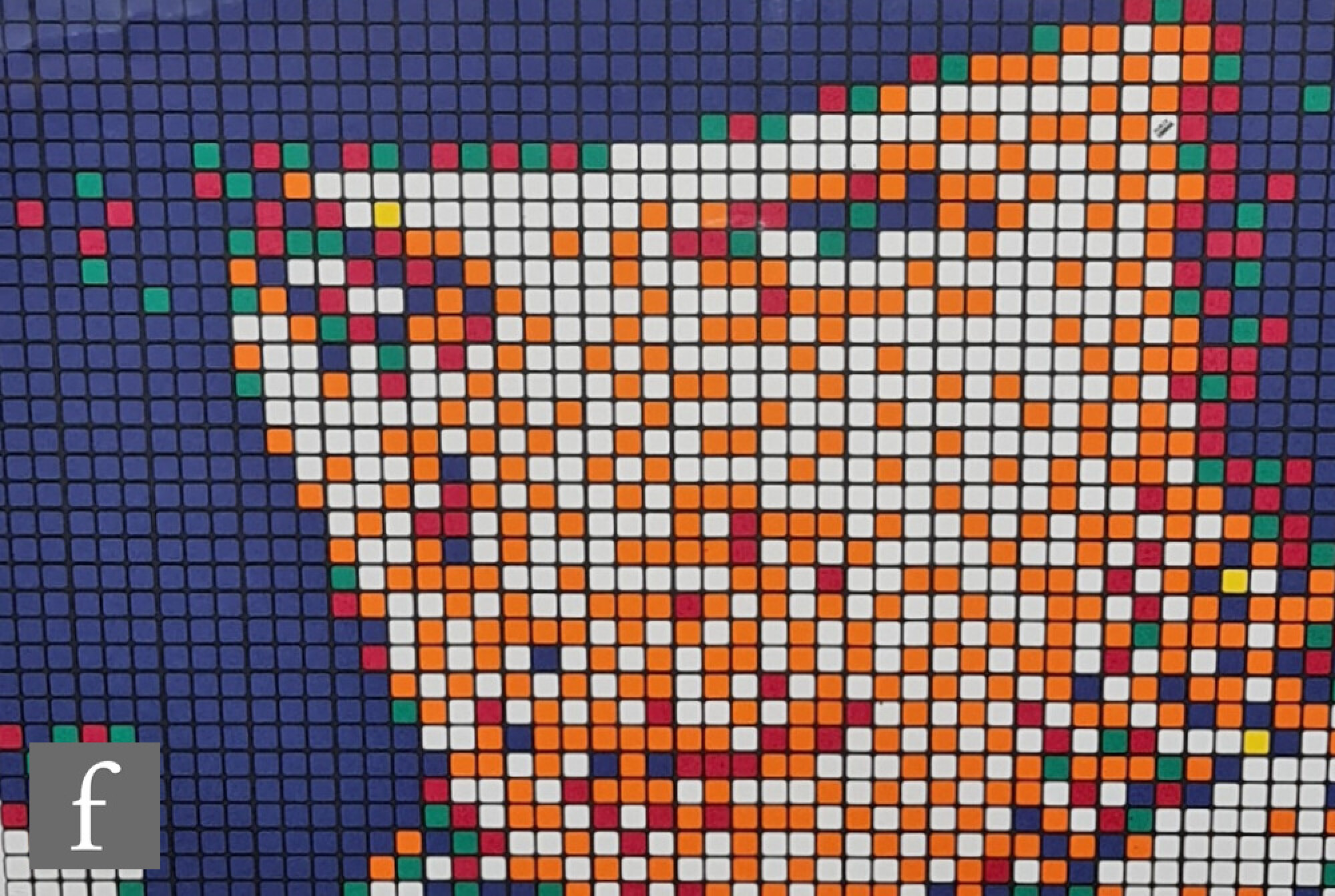 'Invader' aka Franck Slama - Rubik Kubrick (Alex), screen print, signed ...